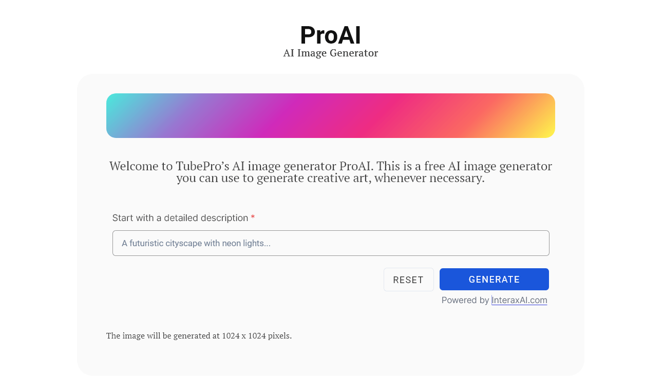 ProAI - Free AI Art Generator - AI Forest
